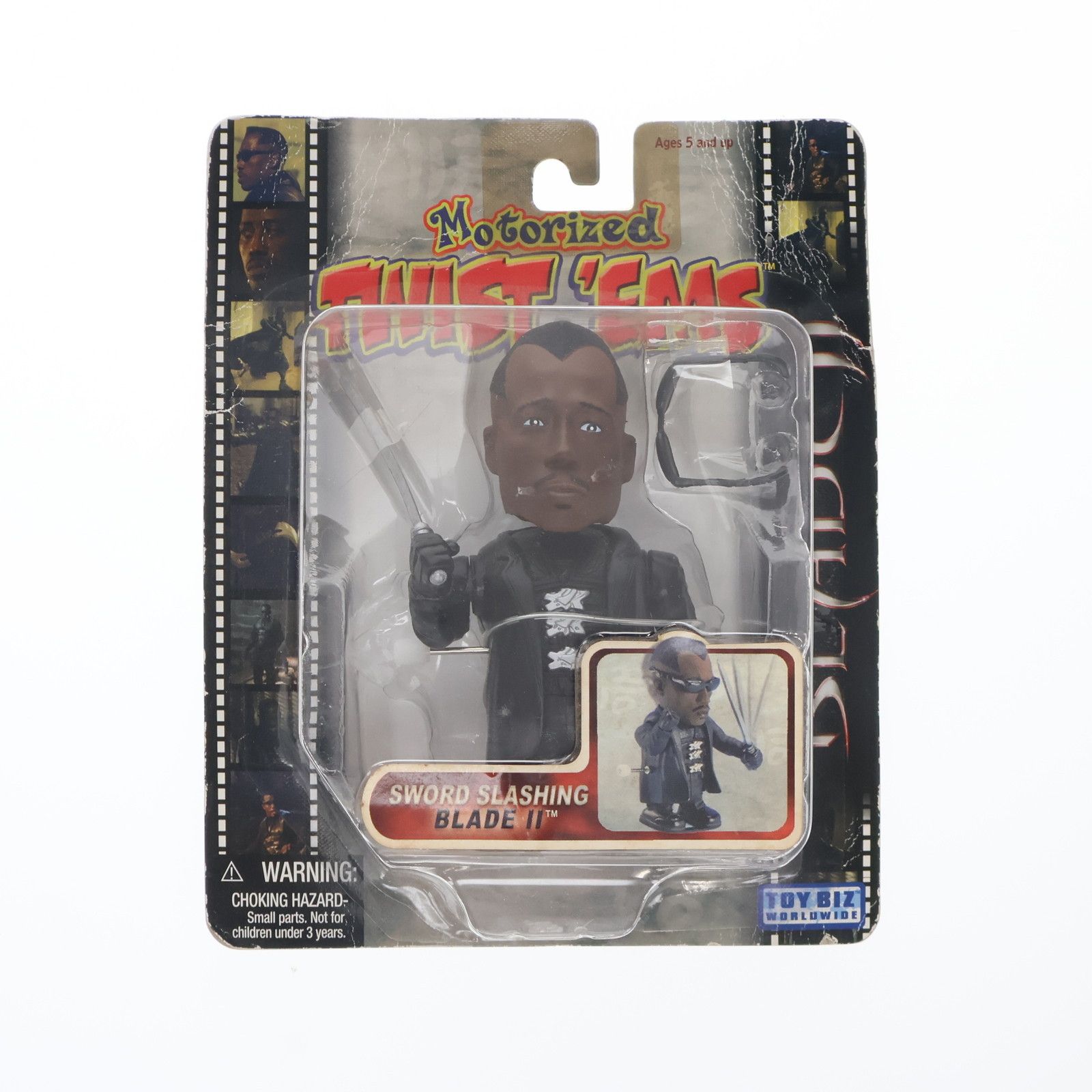 Motorized TWIST'EMS Sword Slashing Blade(ブレイド) ブレイド2 完成トイ TOY BIZ(トイビズ ...