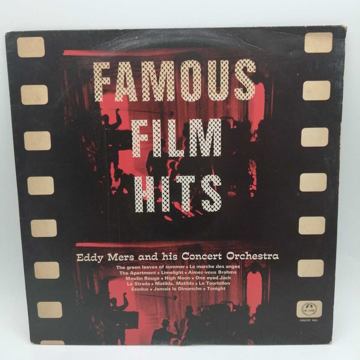 LP Eddy Mers And His Concert Orchestra Famous Film Hits 映画音楽への招待 - メルカリ