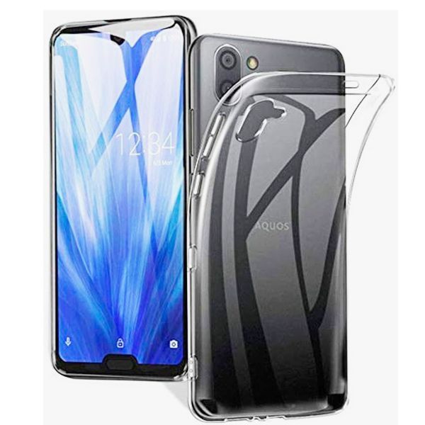 AQUOS R3 ソフトケース SH-04L/SHV44/808SH sharp シャープ ケース カバー アクオス r3 ケース シンプル ...