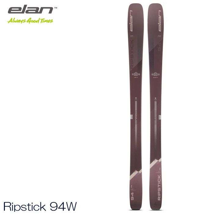 スキー板 板のみ 単品 レディース エラン リップスティック 23-24 elan RIPSTICK 94 W パウダー ADFJHB22 ...