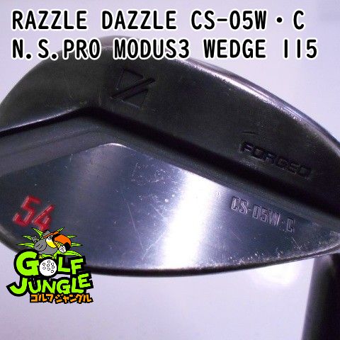 【中古】ウェッジ RAZZLE DAZZLE CS-05W・C N.S.PRO MODUS3 WEDGE 115 WEDGE 54 ウエッジ 地クラブ カスタム スチールシャフト おすすめ ...