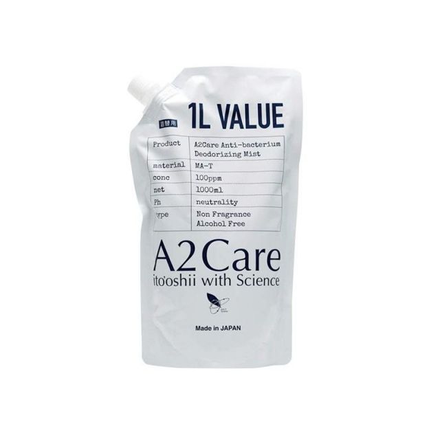 A2Care エーツーケア 1L 詰め替え用 リフィル 除菌 消臭剤 076353 - メルカリ