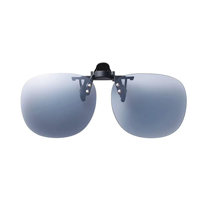 SWANS (スワンズ) 日本製 偏光 サングラス メガネにつける クリップオン 跳ね上げタイプ SCP-21_LSMK LSMK 偏光ライト ...