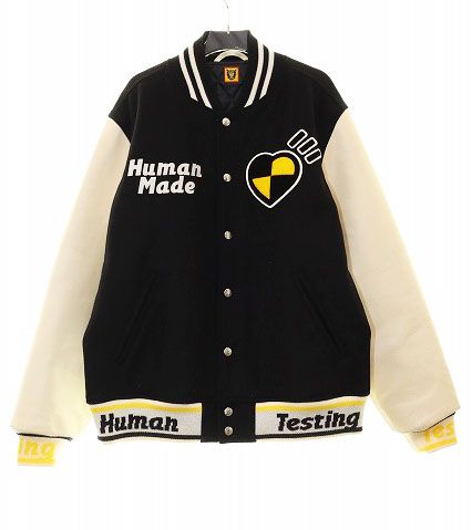ヒューマンメイド HUMAN MADE × ASAP ROCKY 22SS HUMAN TESTING VARSITY JACKET XL ...