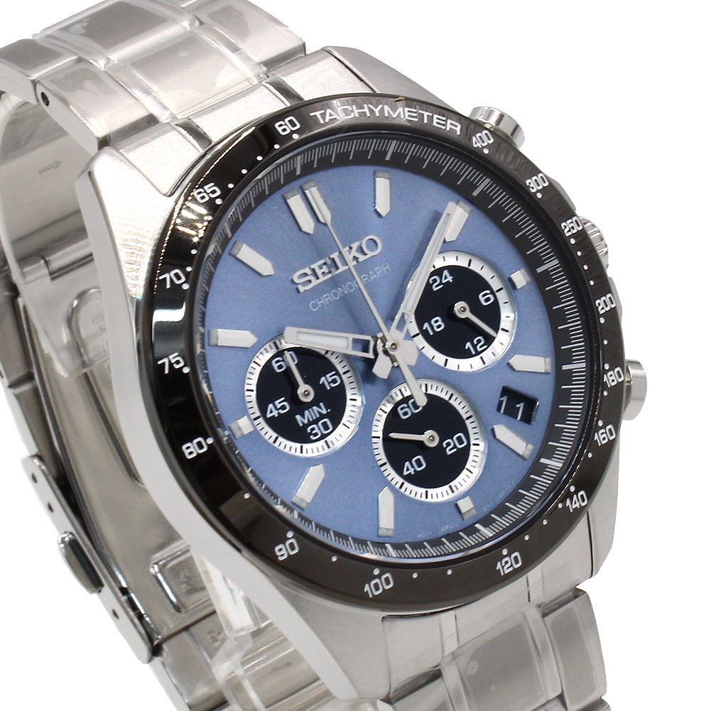 セイコー SEIKO SBTR027 SPIRIT GREY SILVER セイコー スピリット クロノグラフ アナログ ウォッチ 腕時計 ...