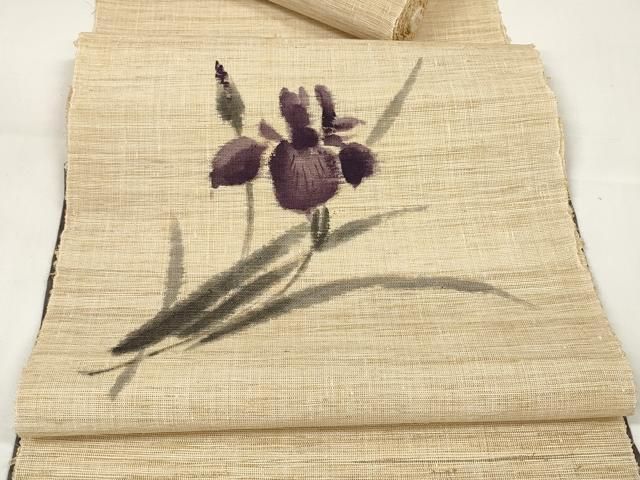 平和屋本店□希少 銀座こうげい 八寸名古屋帯 帯反物 紬