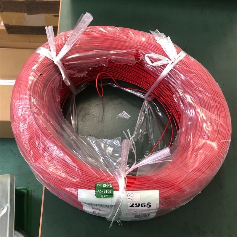 CAVS電線,0.5sq,赤,矢崎(YAZAKI),1200m - メルカリ