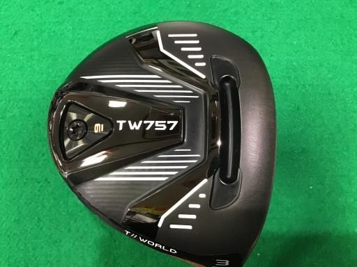 【中古】 本間ゴルフ TOUR WORLD TW757 3W フェアウェイウッド FW VIZARD for TW757(FW) (フレックスS) メンズ 男性用 右利き 右用 Cランク ...