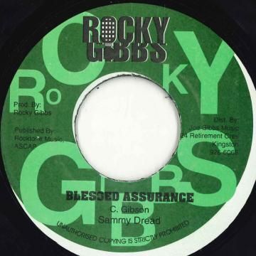 ジャマイカ7” Sammy Dread Blessed Assurance NONE Rocky Gibbs /00080 - メルカリ