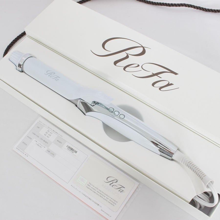 【新品】MTG ReFa CURL IRON PRO 32 RE-AW-02A ホワイト 32mm リファカールアイロン プロ ヘアアイロン 本体 - メルカリ
