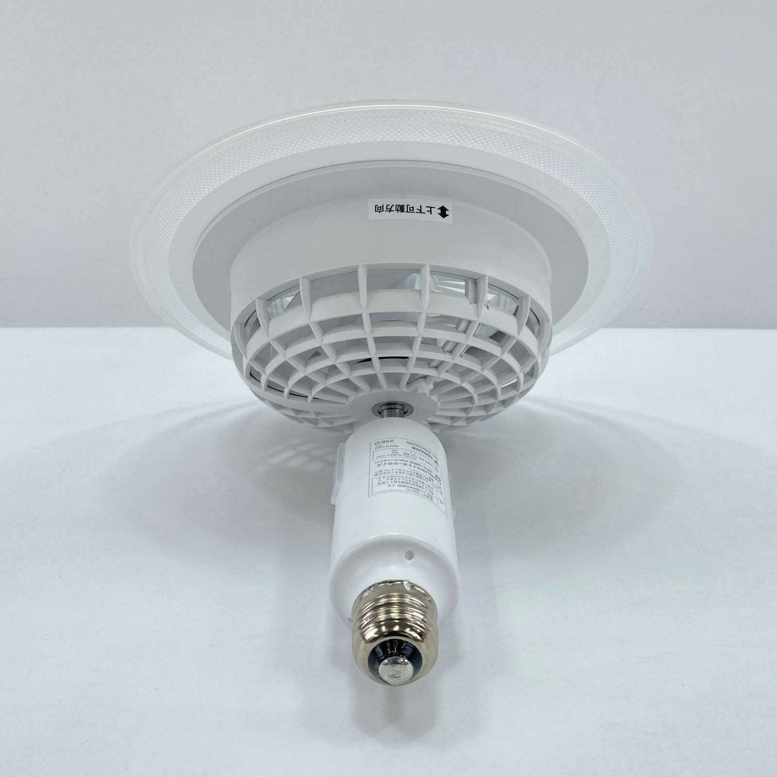 山善] 導光板 FAN付き LEDミニライト 調色/調光タイプ 左右角度調節