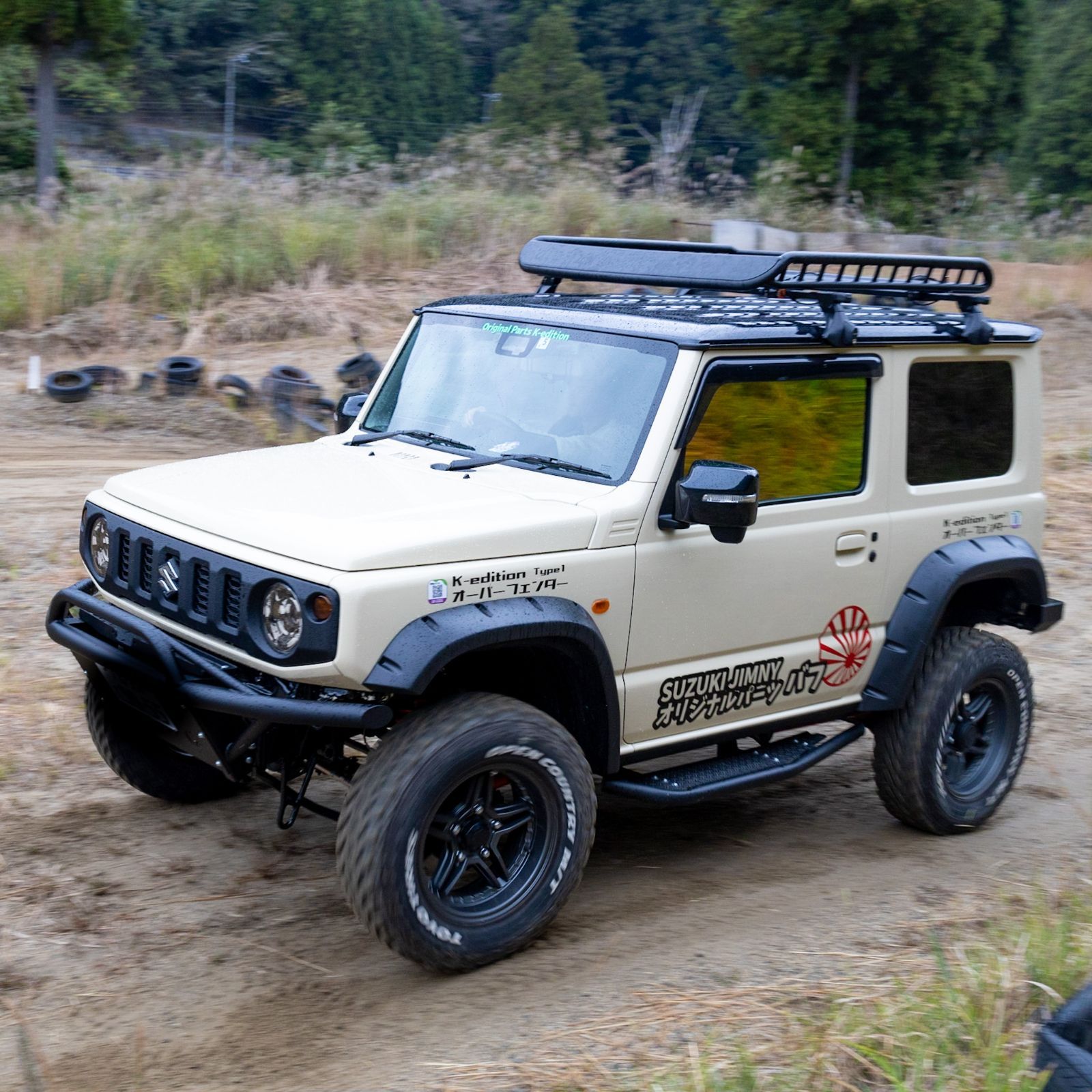 スズキ ジムニー K-edition オーバーフェンダーType1 JB74 suzuki jimny 日本製国内生産 - メルカリ