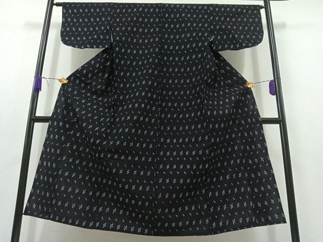 平和屋着物▽久留米絣 単衣 絣柄 綿 逸品 AABC1222jh - メルカリ