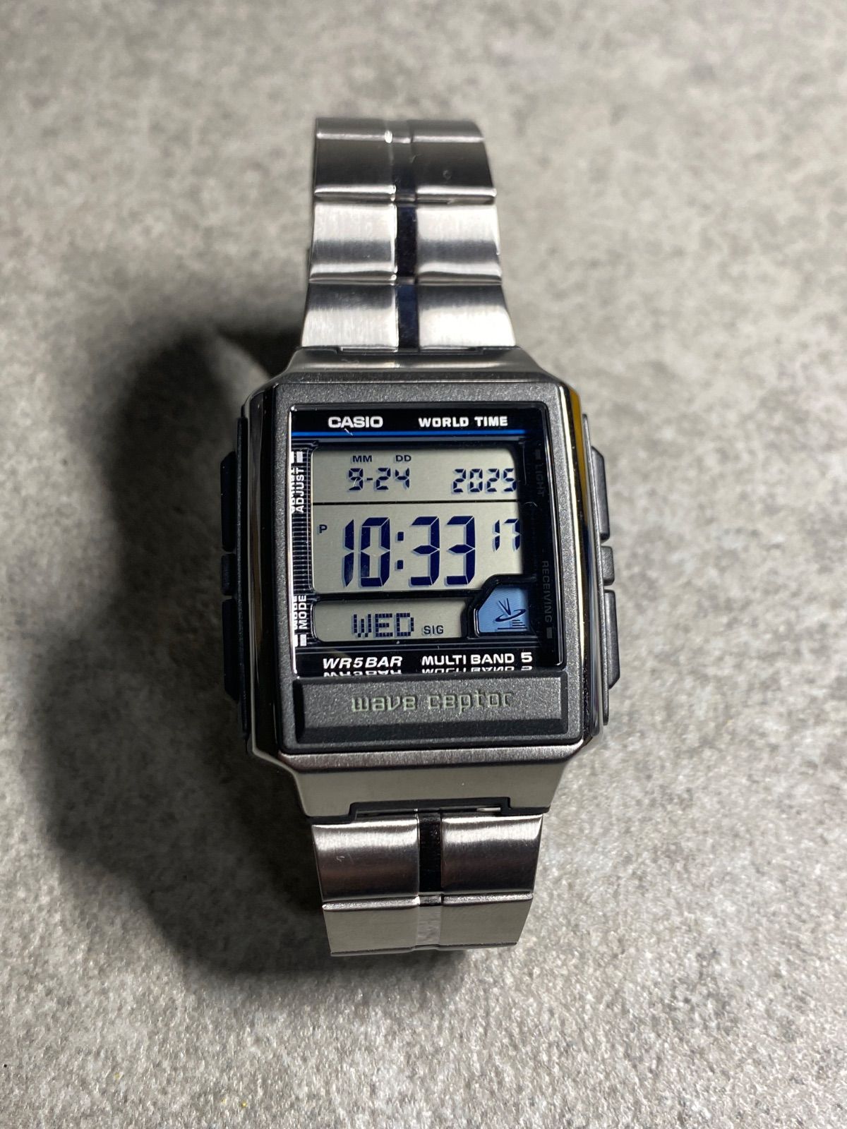 CASIO 腕時計 ウェーブセプター 3476 WV-59R 電波時計 - メルカリ