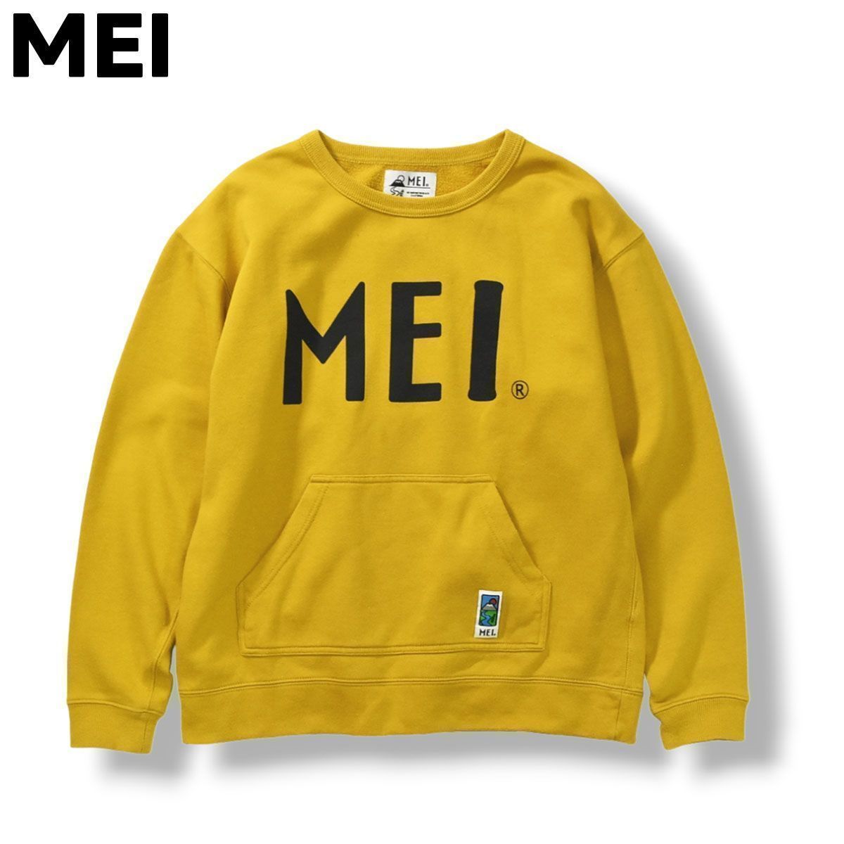 MEI エムイーアイ メイ ビッグロゴ クルーネック スウェット MEI エムイーアイ メイ ビッグロゴ クルーネック スウェット