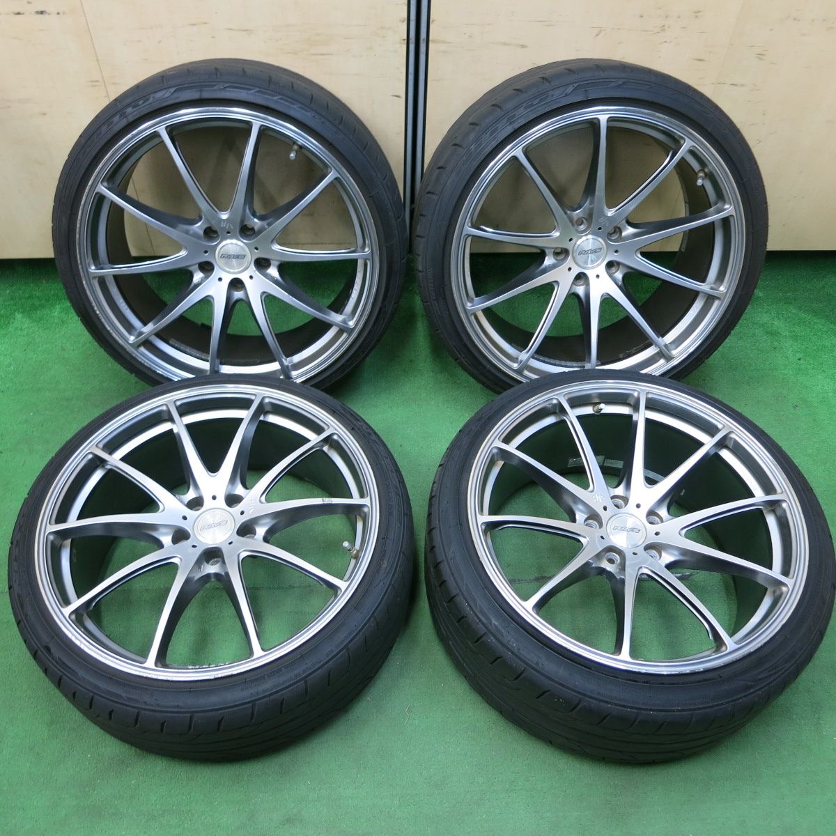 *送料無料* バリ溝！22年！9分★RAYS VOLK RACING G25 Limited Edition 225/35R20 245/35R20 ニットー NT555 G2 レイズ 20 ...