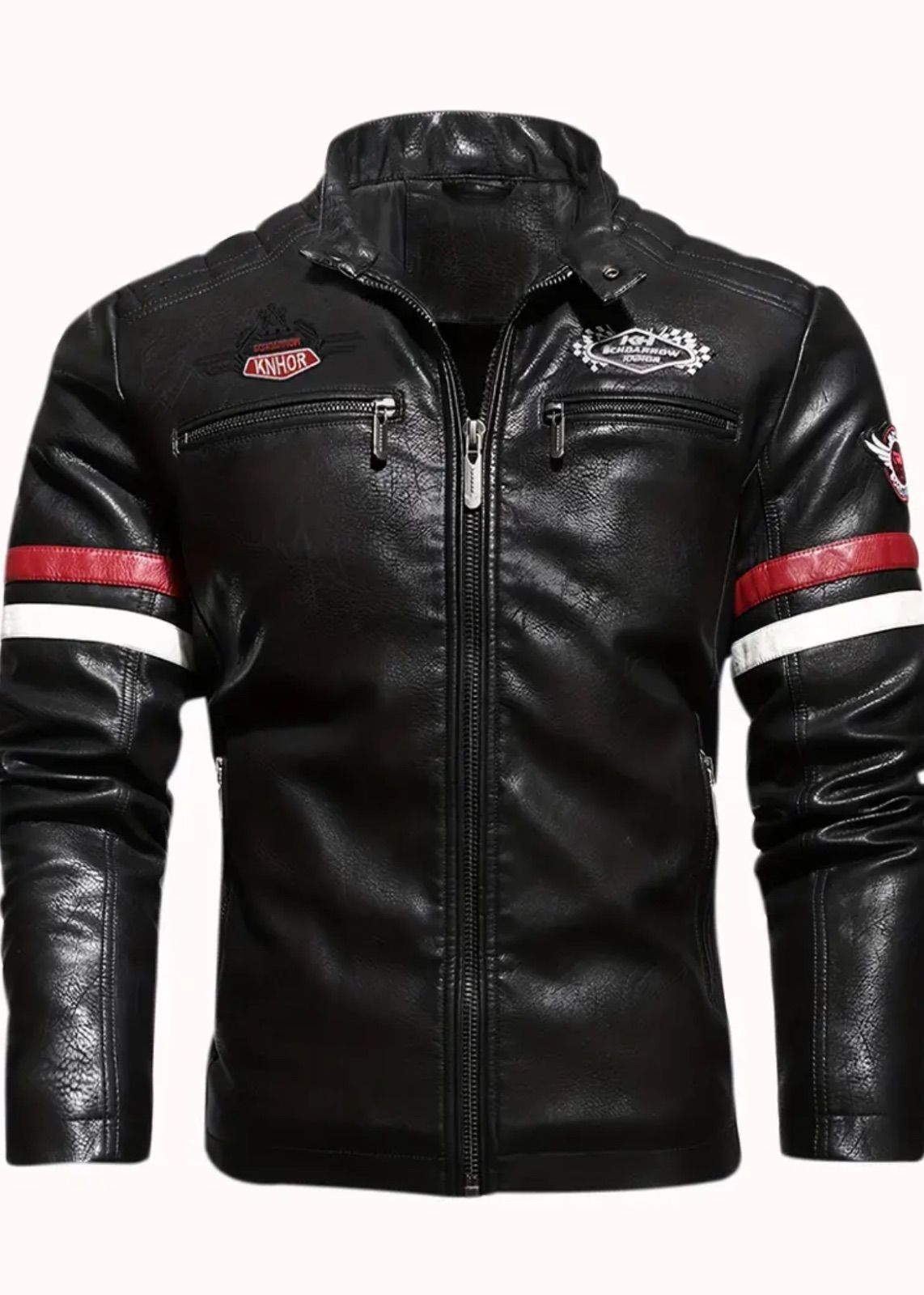 バイクジャケット レザージャケット ライダースジャケット ライダ メンズ レディース PU 立ち襟 大きいサイズ ゆったり レトロ かっこいい ...