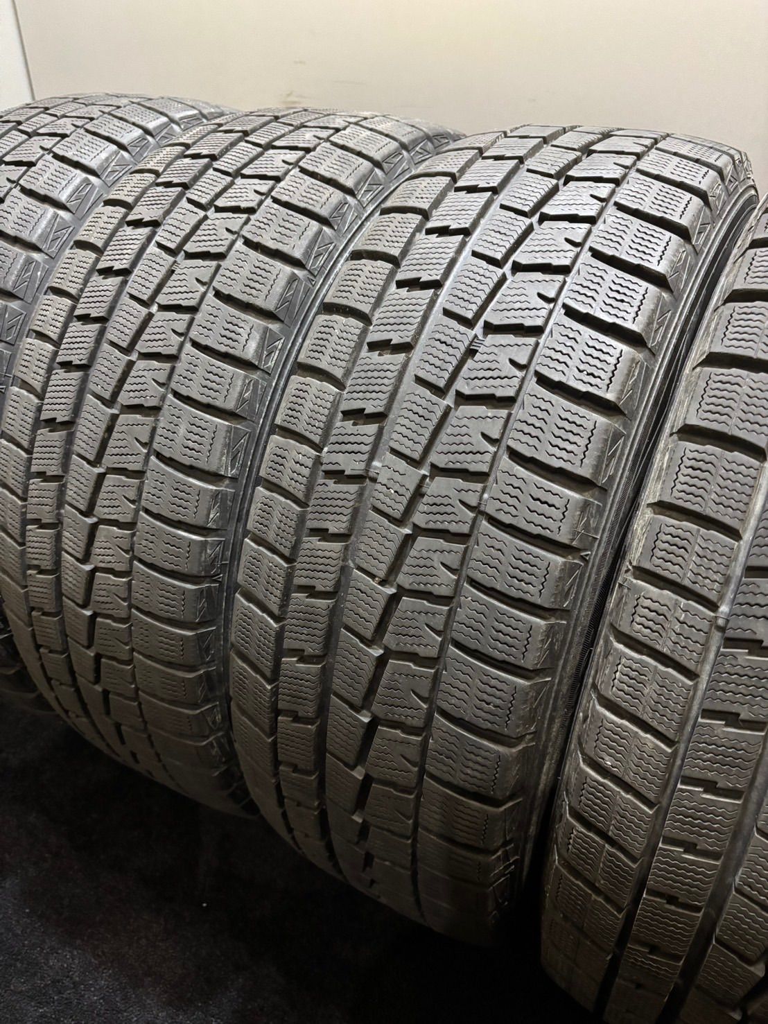 ★215/60R16 DUNLOP/WINTER MAXX WM01 16年製 スタッドレス 4本 ダンロップ ウィンターマックス クラウン ...