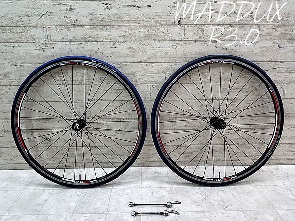 MADDUX R3.0 622×14c SHIMANO 10s マダックス クリンチャー シマノ リムブレーキ仕様 700c アルミ 前後 ...