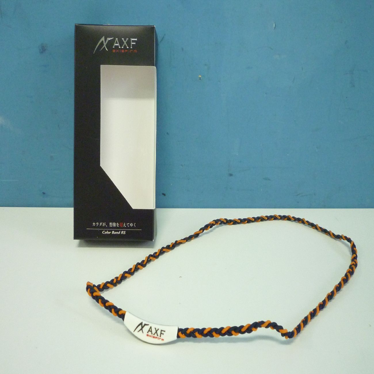 AXF アクセフ ネックレス 45㎝ カラーバンド オレンジ XAXF COLOR BAND - メルカリ