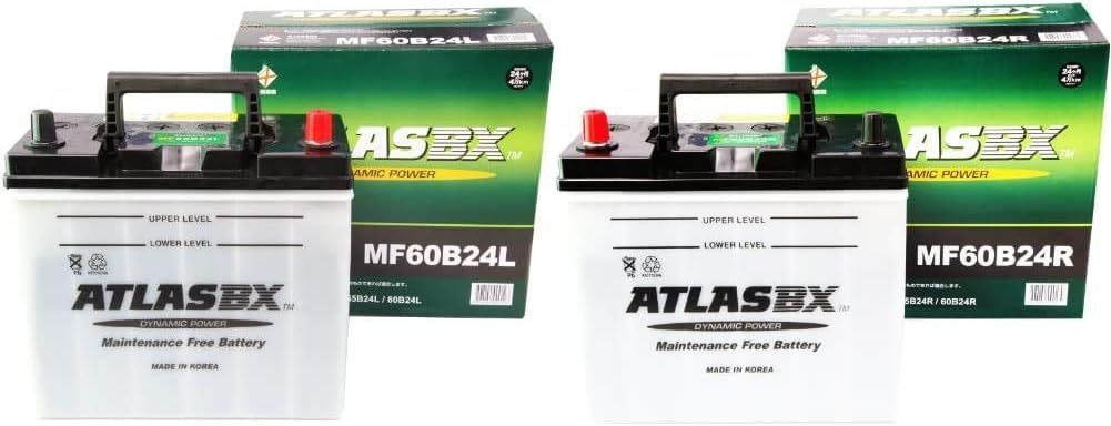 ATLASBX [ アトラス ] 国産車バッテリー [ Dynamic Power ] AT (MF) 60B24L & [ アトラス ] 国産車バッテリー [ Dynamic Power ...