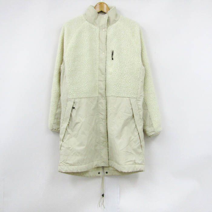 ワークマン フィールドコア ボアコート LF598 アウター フードなし レディース Mサイズ ベージュ系 WORK MAN 【中古】 - メルカリ