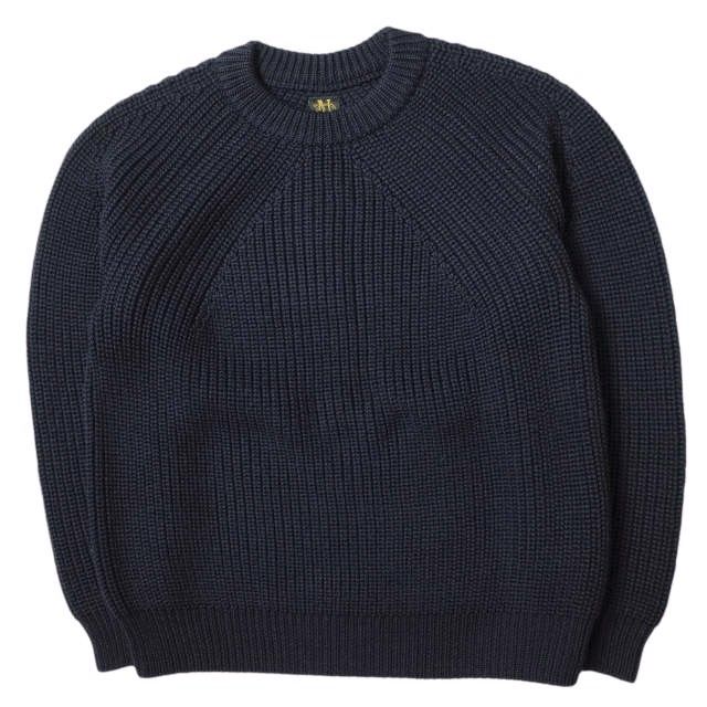 BATONER バトナー 日本製 SIGNATURE CREW NECK LADY'S シグネチャー クルーネック レディース BN-20FL-026 1 ネイビー セーター ニット トップス ...