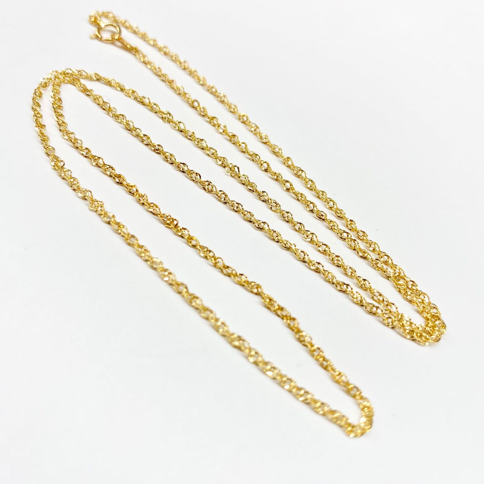 【GSTV】K18 ゴールド チェーン ネックレス ロング 50cm 18金 - メルカリ