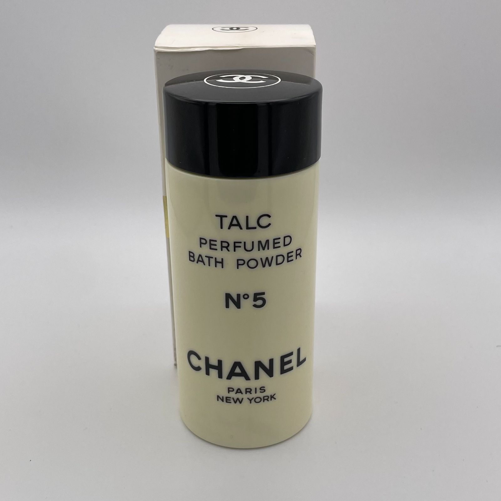 シャネル TALC PERFUMED BATH POWDER N°5 CHANEL PARIS NEW YORK 香りつき 入浴用 パウダー ...