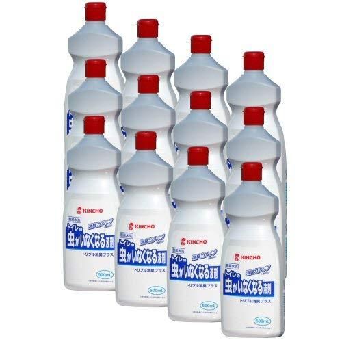 【新品・4営業日で発送】金鳥 大日本除蟲菊 KINCHO トイレの虫がいなくなる液剤 トリプル消臭プラス 500ml 1本 - メルカリ