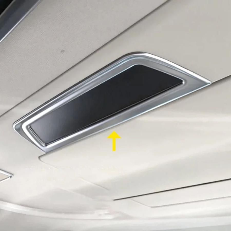 高品格♪ サテンシルバー フリップダウン モニター カバー ヴェルファイアハイブリッド AYH30W ハイブリッド X Z V ZR ...