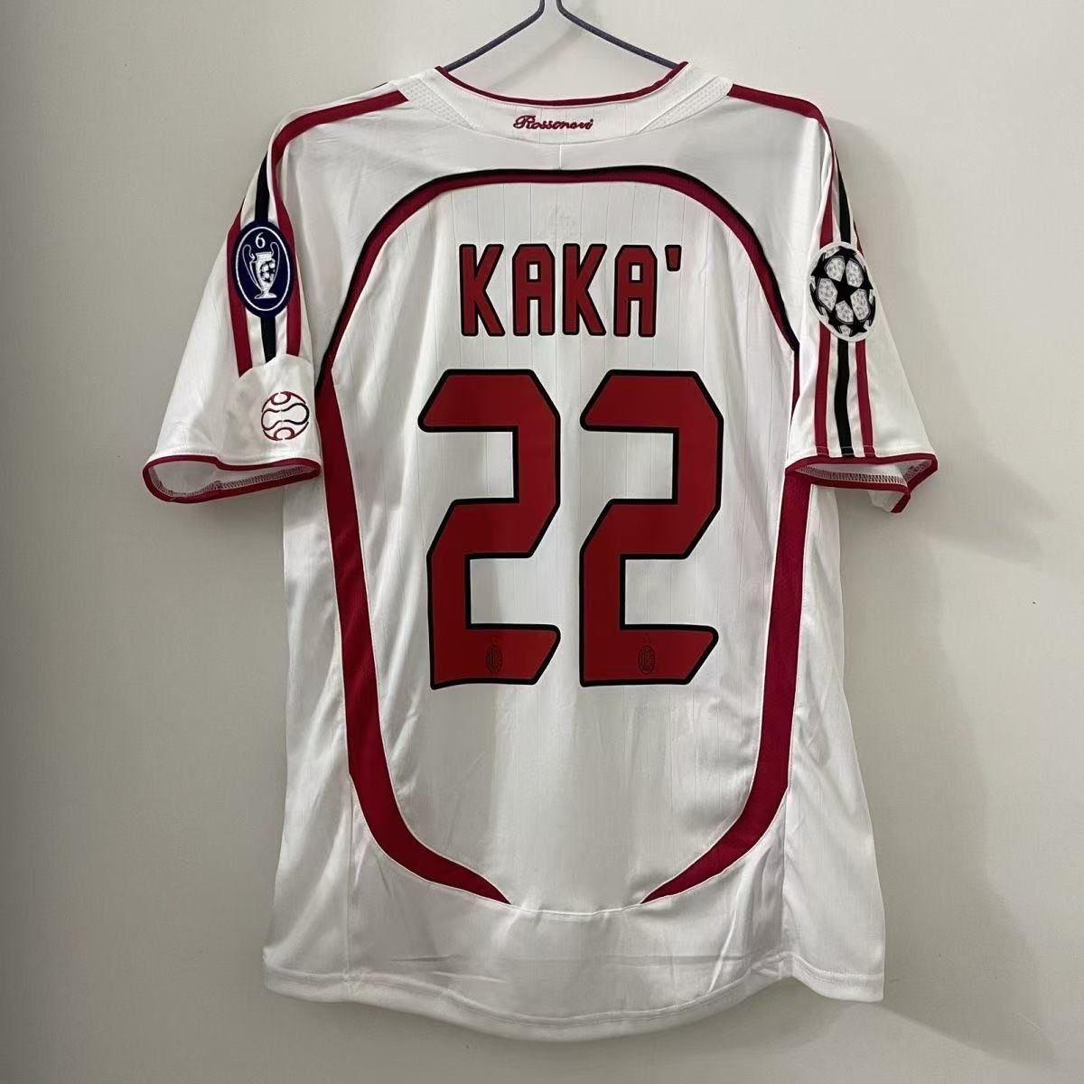 新品 06-07 ACミラン ユニフォーム ジャージ 22番 KAKA - メルカリ