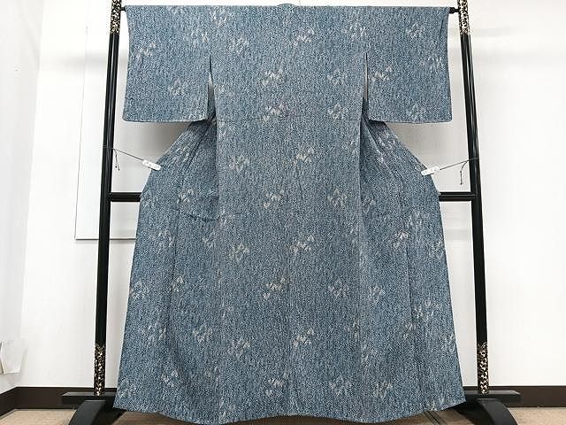 平和屋着物□上質な小紋 草花文 正絹 逸品 AAAX8117cs