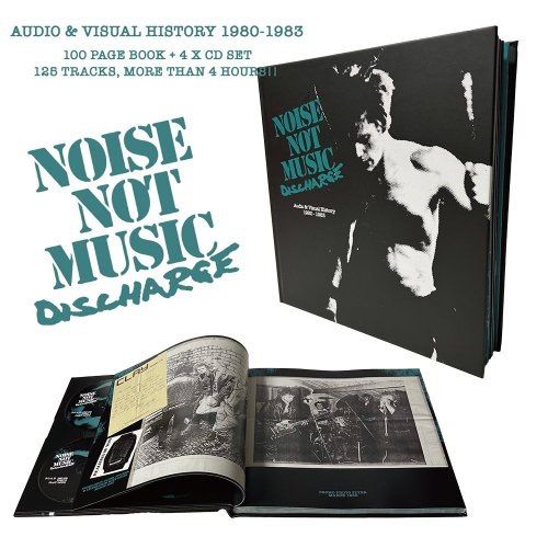 【未開封品】DISCHARGE ディスチャージ「Noise not music 1980-1983」 BOOK + 4xCD 洋楽 - メルカリ