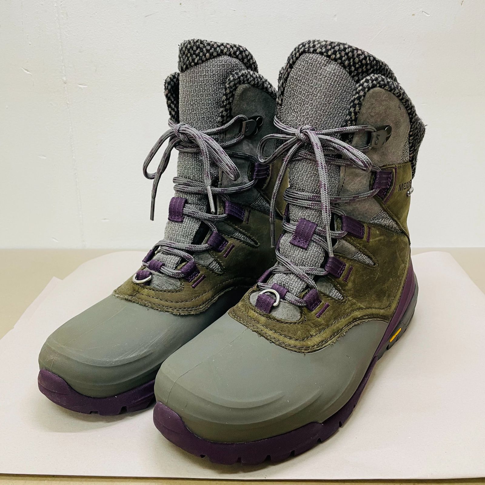 メレル MERRELL サーモオーロラ2 ミッド シェル ウォータープルーフ スノーブーツ J035042 W THERMO AURORA 2 ...