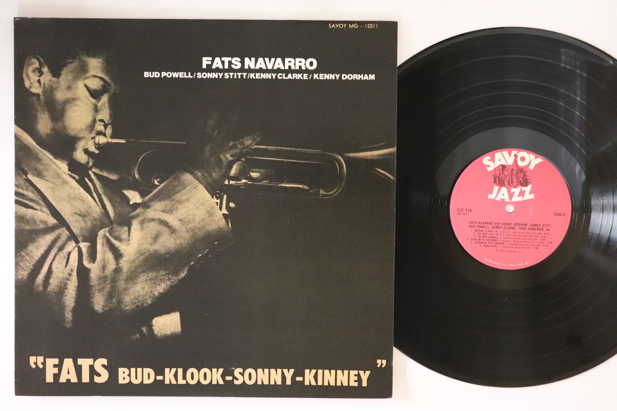米LP Fats Navarro Fats Bud Klook Sonny Kinney SJC416 SAVOY JAZZ /00260 ...