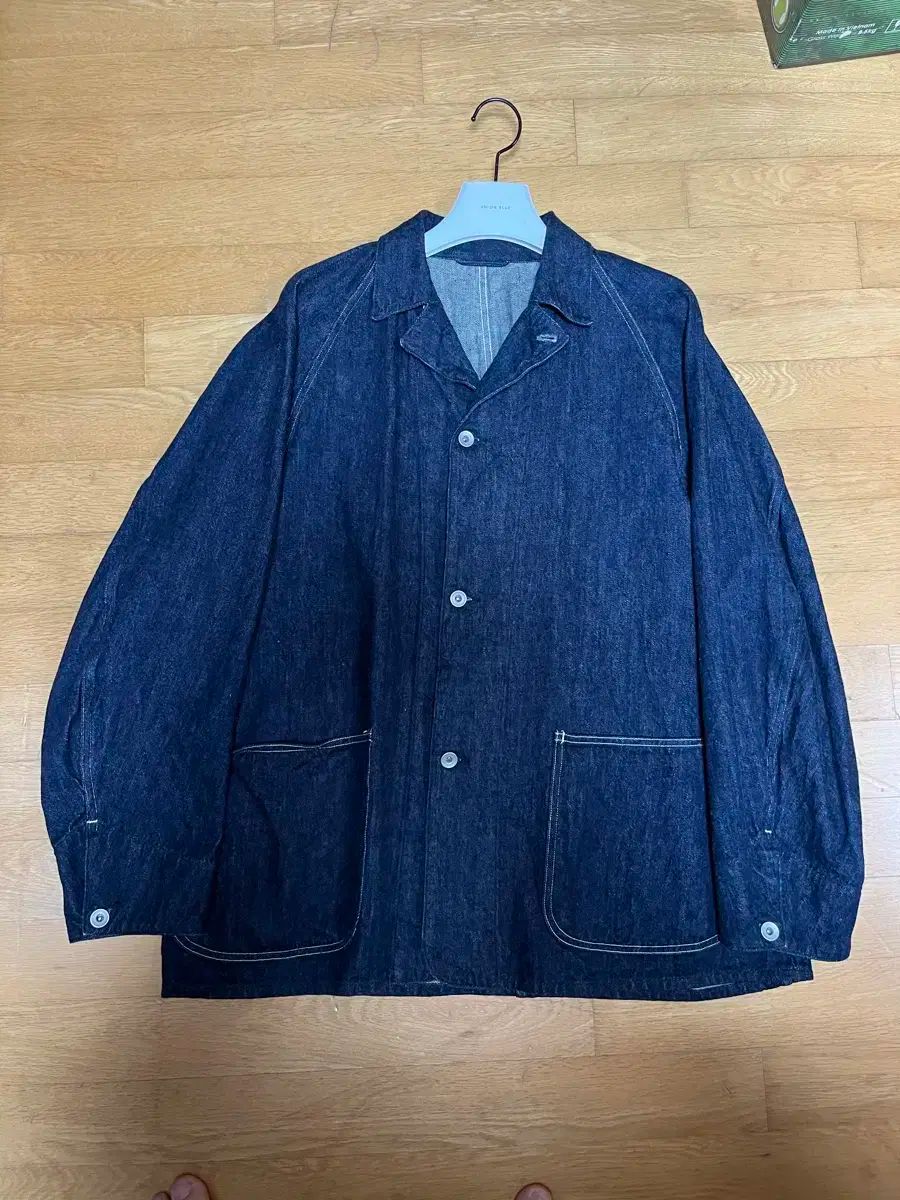 【雷市場（ポンジャン）商品韓国直送】 COMOLI(コモリ) comoli 23ss デニム ワーク ジャケット インディゴブルー 2 - メルカリ