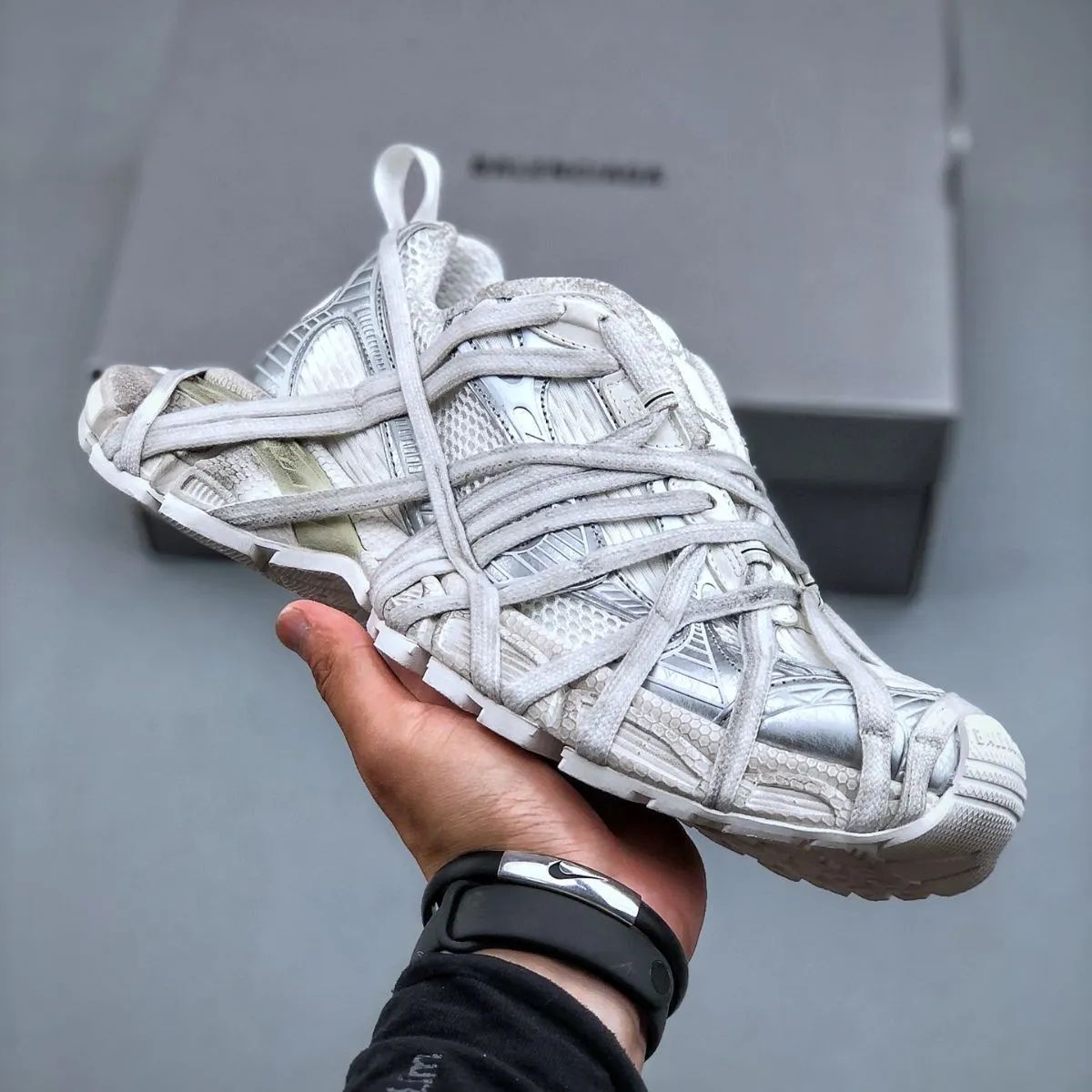 極美品 最新モデル Balenciaga Phantom Sneaker 3XL バレンシアガスニーカー 男女兼用 - メルカリ