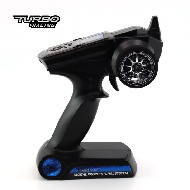 【特価】Turbo Racing 2.4G 4CH RCカー用送信機 技適認証済みP62 ターボレーシング 電動カー用プロポセット ...