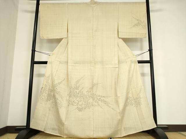 平和屋着物○訪問着 紬地 抽象文様 正絹 逸品 DAAT1038tw