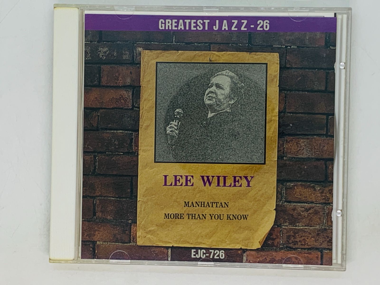CD LEE WILEY GREATEST JAZZ / リー・ワイリー グレイテスト ジャズ / MANHATTAN アルバム N05 - メルカリ