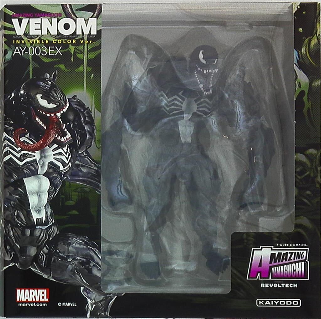 海洋堂 AMAZING YAMAGUCHI ヴェノム/VENOM INVISIBLE COLOR Ver. 003EX - メルカリ