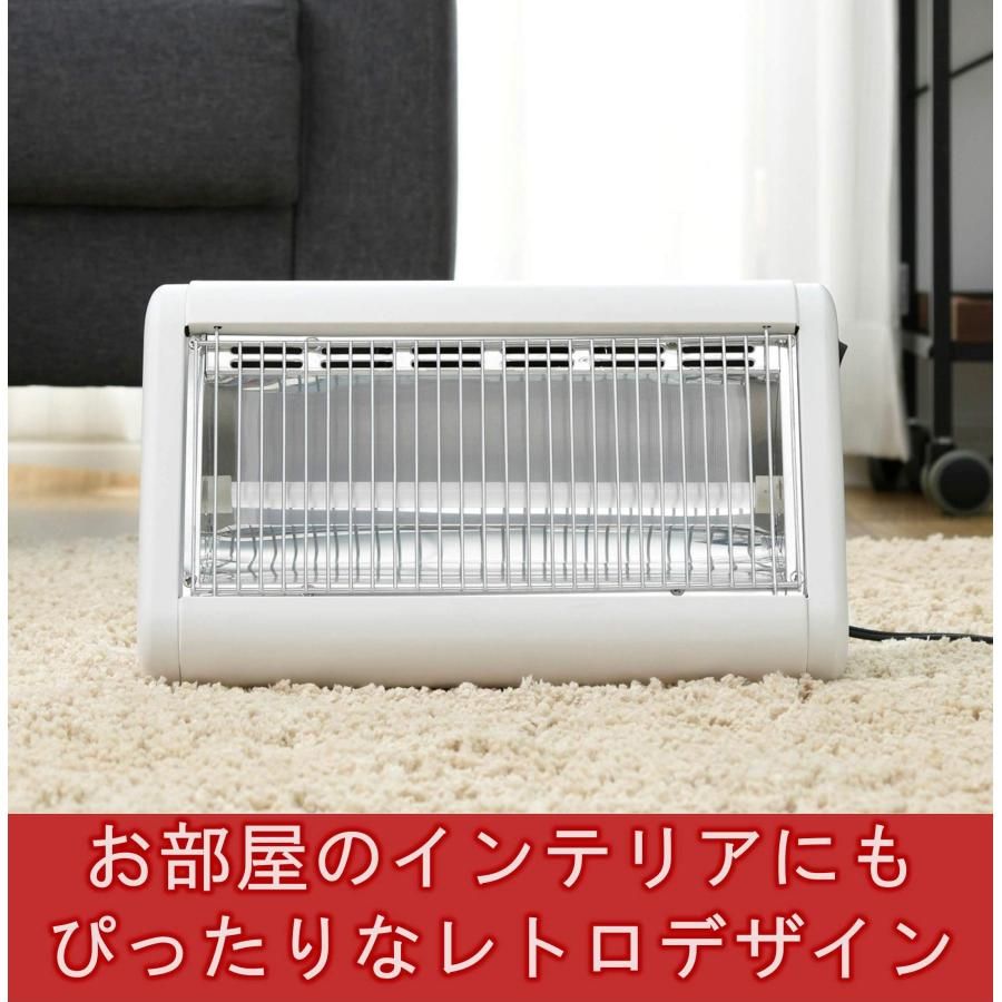 [山善] あしもとあったか 電気ストーブ ヒーター 小型 足元 転倒OFFスイッチ 簡単操作 400W ホワイト DS-F041(W) - メルカリ