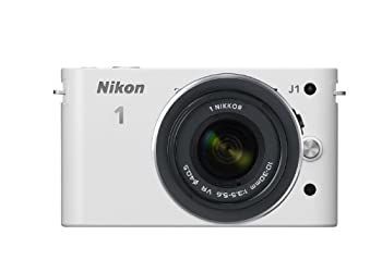 【中古】Nikon ミラーレス一眼カメラ Nikon 1 (ニコンワン) J1 (ジェイワン) 標準ズームレンズキット ホワイトN1 J1HLK WH - メルカリ