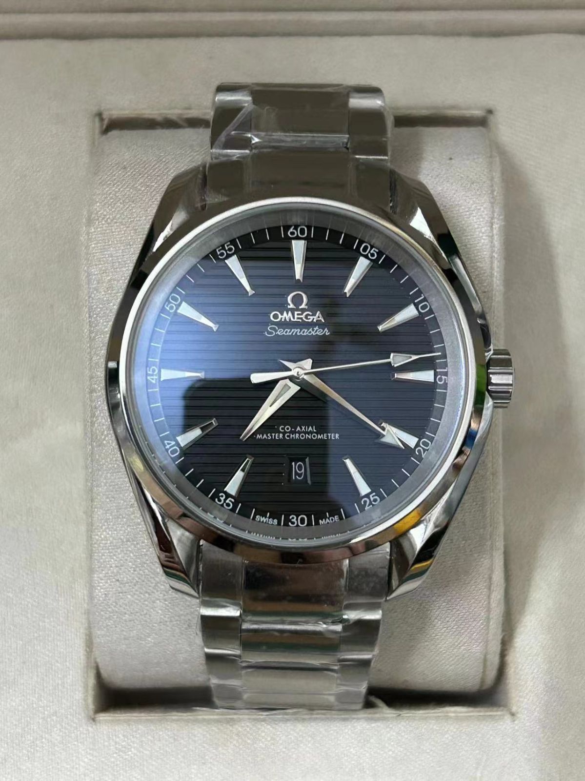 シーマスターアクアテラ コーアクシャルマスタークロノメーター 220.10.41.21.01.001 - メルカリ