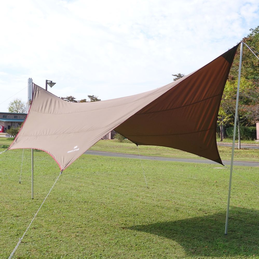 美品 スノーピーク snowpeak TP-861 HDタープ シールド ヘキサ - メルカリ