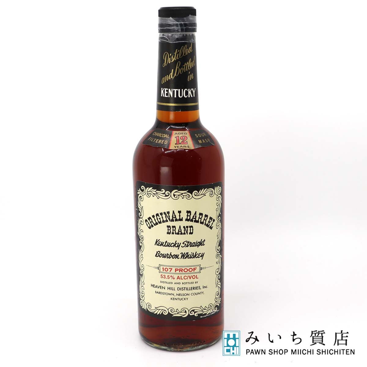 未開栓 お酒 ウィスキー ヘブン ヒル 12年 オリジナル バレル 750ml 53.5％ HEAVEN HILL 23k392-5 - メルカリ