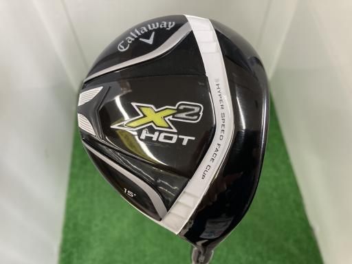 【中古】 キャロウェイ X2 HOT PRO 15° フェアウェイウッド FW Tour AD MT-6 (フレックスS) メンズ 男性用 右利き 右用 Cランク ゴルフクラブ - メルカリ