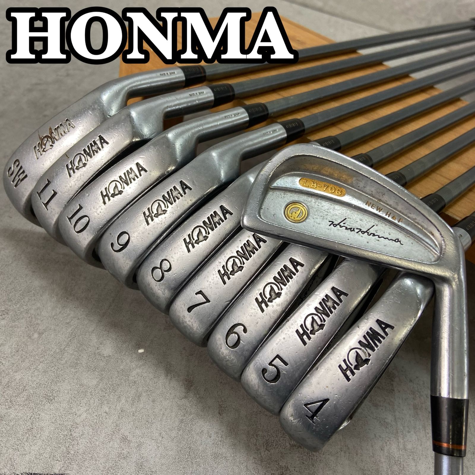 HONMA ホンマ LB708 金七宝 メンズゴルフアイアン10本セット HONMA ホンマ LB708 金七宝 メンズゴルフアイアン10本セット