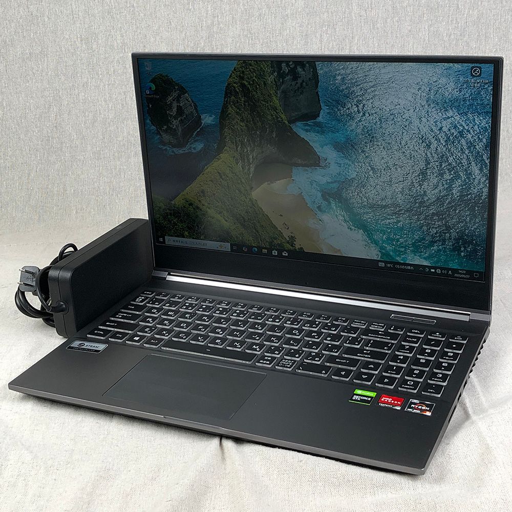 ジャンク品 ゲーミングノートPC パソコン GALLERIA ガレリア GR1650TGF-T【Ryzen 5 4600H・GTX1650Ti ...